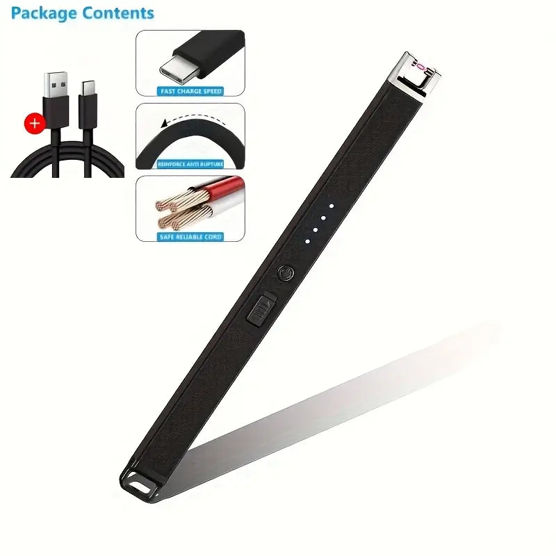 Windproof USB Rechargeable Arc Lighter