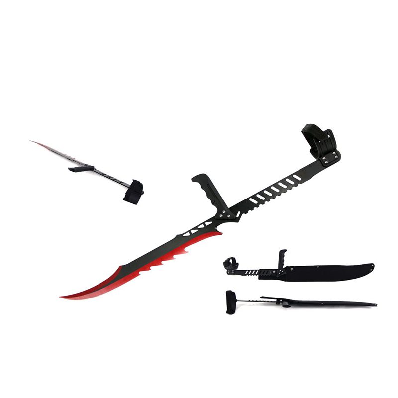 Snake Eye - 27.5" Blood Rayne Ninja Red Forearm Vampire Zombie Sword ...